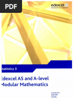 A Concise Course in Advanced Level Statistics With Worked Examples | PDF