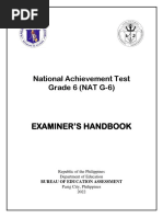NAT Grade 6 Answer Sheet | PDF