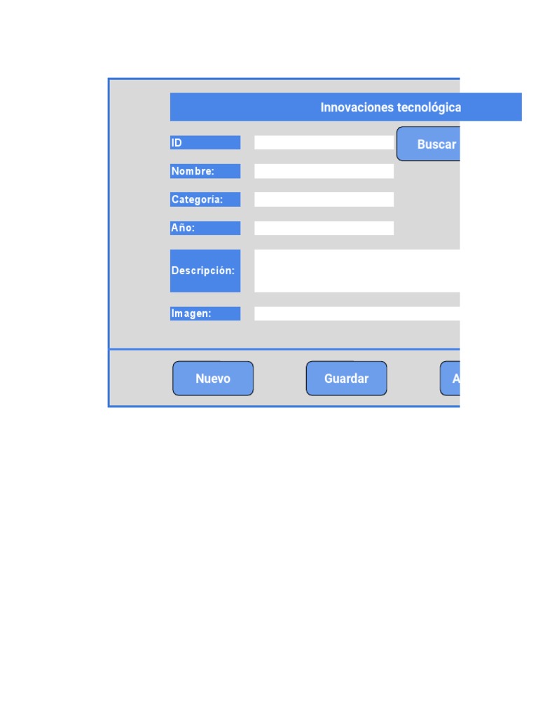 Registros en Excel | PDF