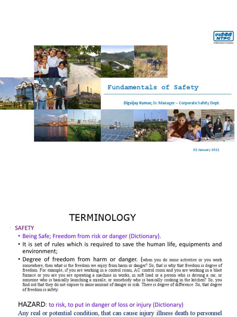 Fundamentals of Safety 02 Jan 2021 - Study Material | Download Free PDF ...