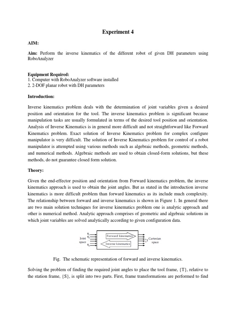 Experiment 4-5 2023 | Download Free PDF | Kinematics | Mechanical Engineering