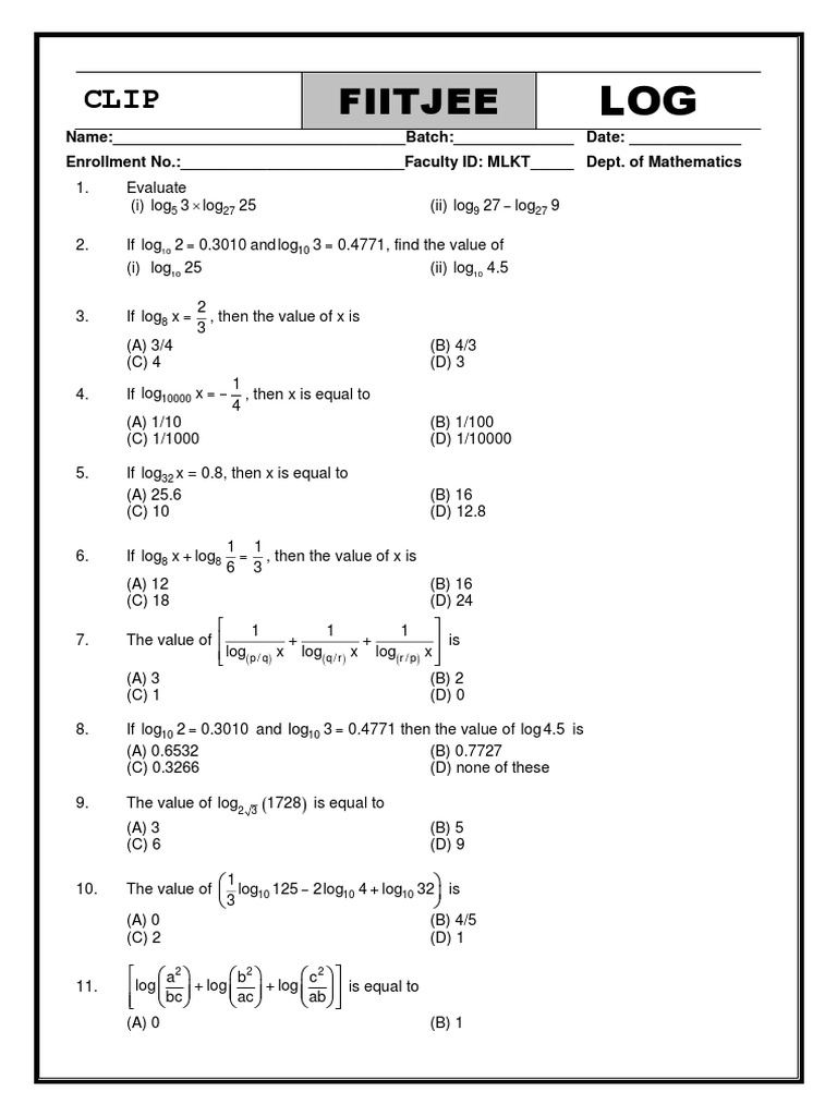 Log 18.6.2011 | PDF | Mathematics | Arithmetic