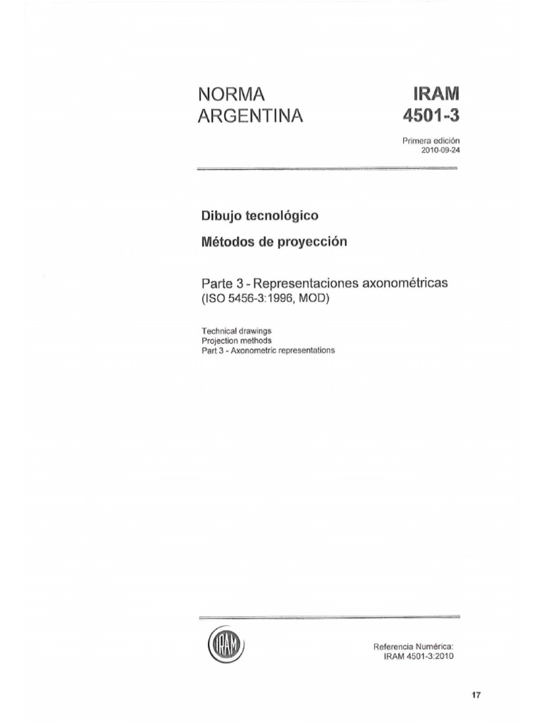 Clase - IRAM 4501 - 3 - Perspectivas | PDF