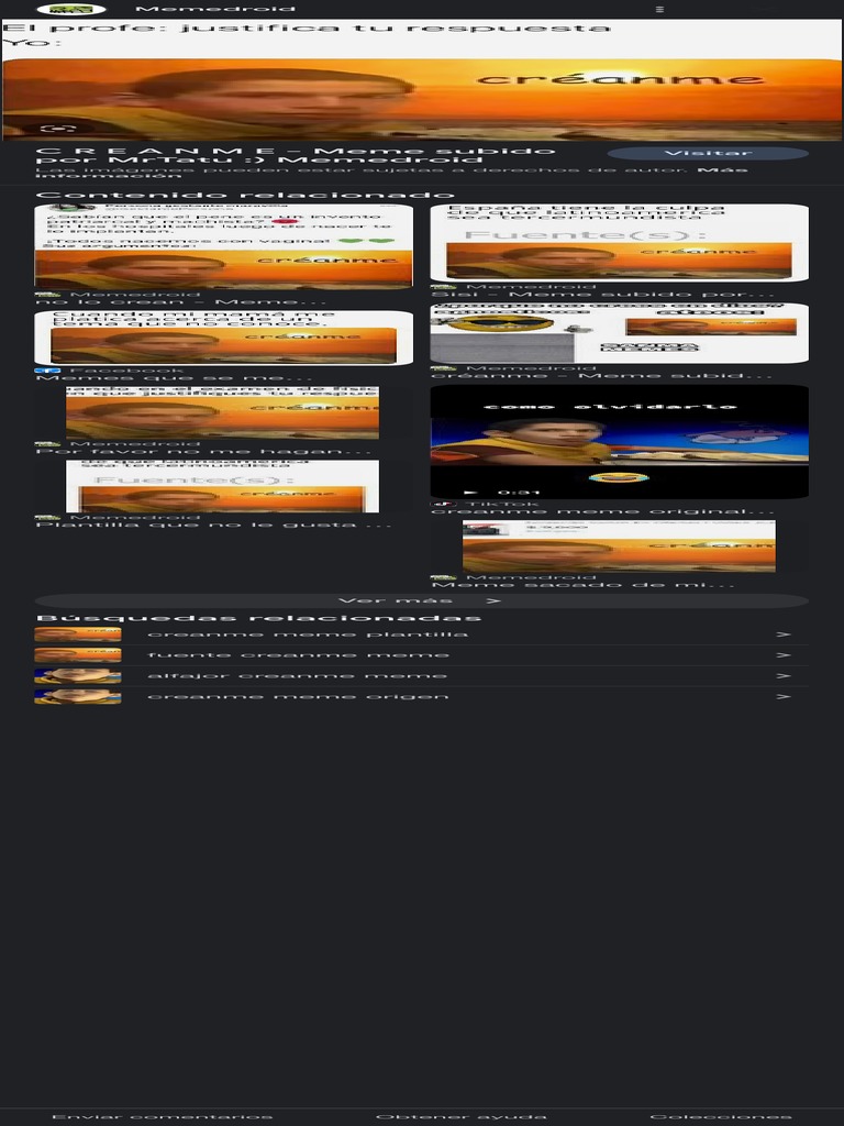 Creanme Meme - Buscar Con Googleai | PDF
