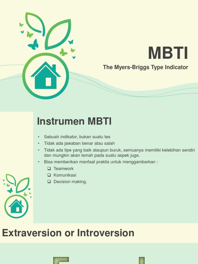 MBTI | PDF