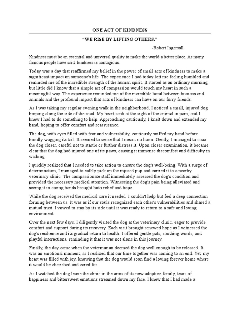 Diary Entries | PDF | Compassion | Psychological Resilience