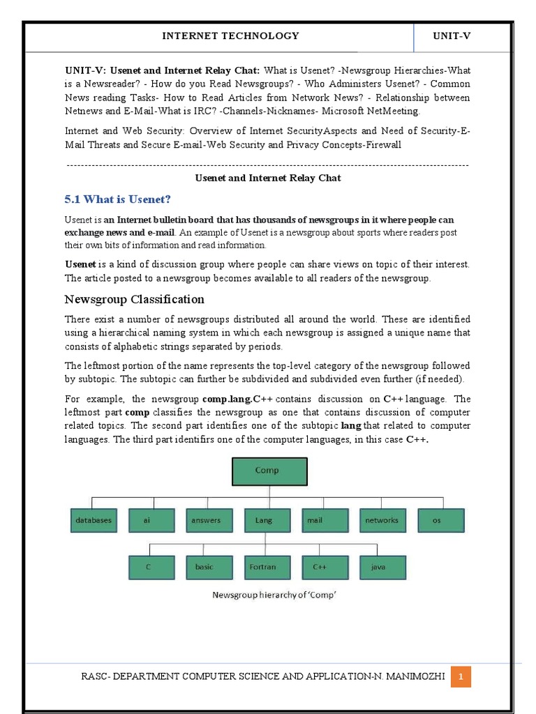 It Unit V | Download Free PDF | Security | Computer Security