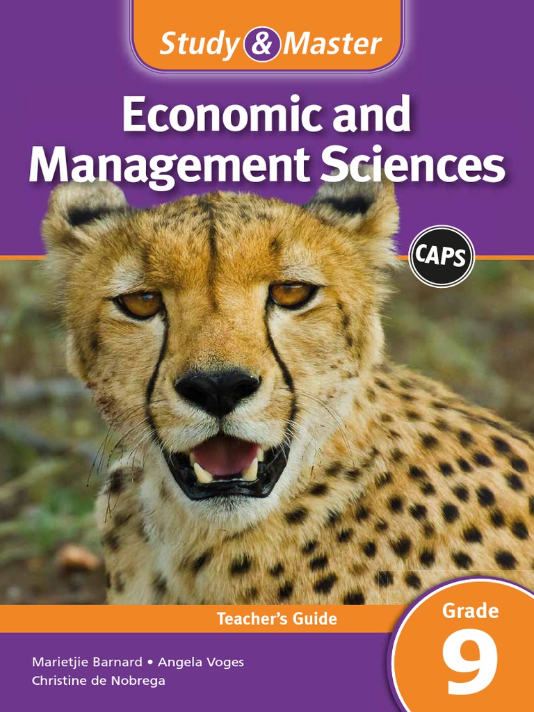 Study Master Economic and Management Sciences Grade 9 Teacher S Guide ...