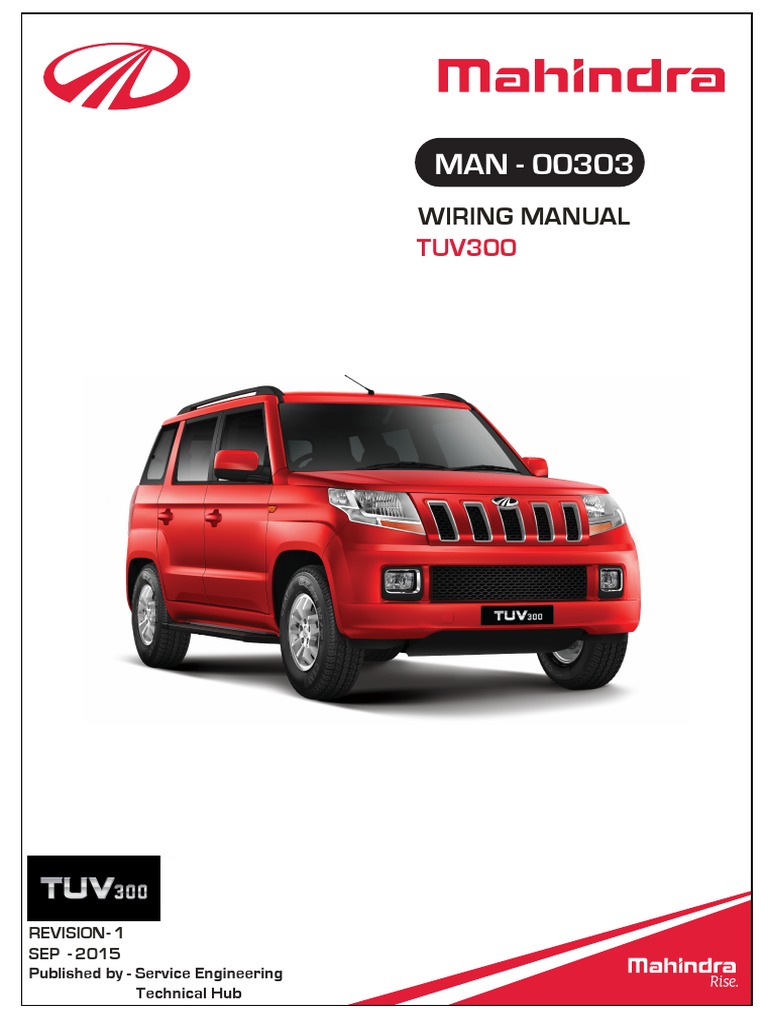 Wiring Manual - TUV 300 | PDF | Troubleshooting | Fuse (Electrical)