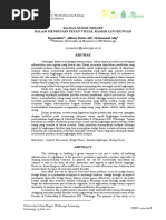 10 CONTOH PAPER Kuliah Singkat Dan Cara Membuatnya + PDF | PDF