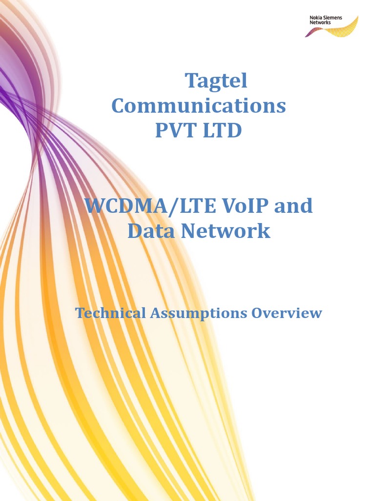 Appendix 1 - Tagtel Network Dimensioning and Assumptions - v1 | PDF ...