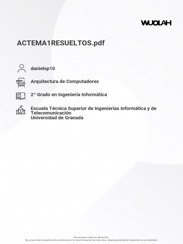 Ejercicios Mflops | PDF | Unidad Central de procesamiento | Informática