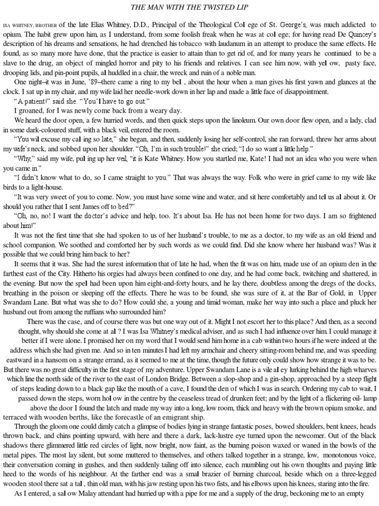 The Complete Sherlock Holmes - Sir Arthur Conan Doyle-166-175 | PDF ...