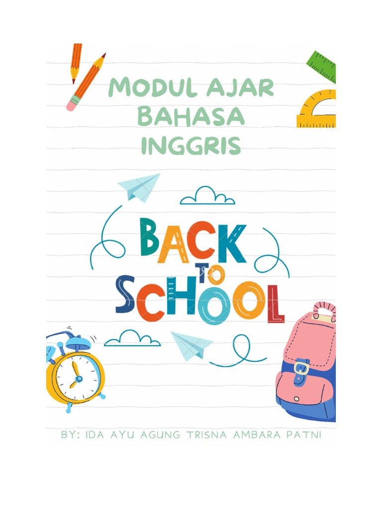 Modul Ajar Simple Present Tense SMP | PDF