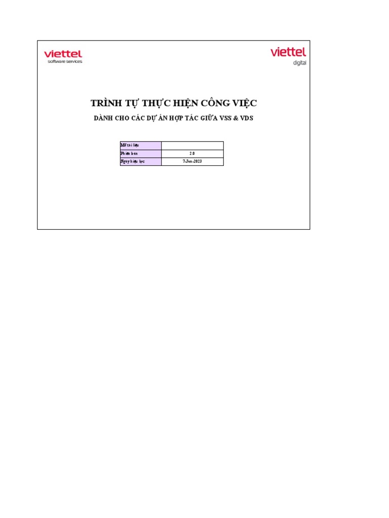 VDS-Đối Tác - Working Process - v2 0 - VSS Feedback | PDF