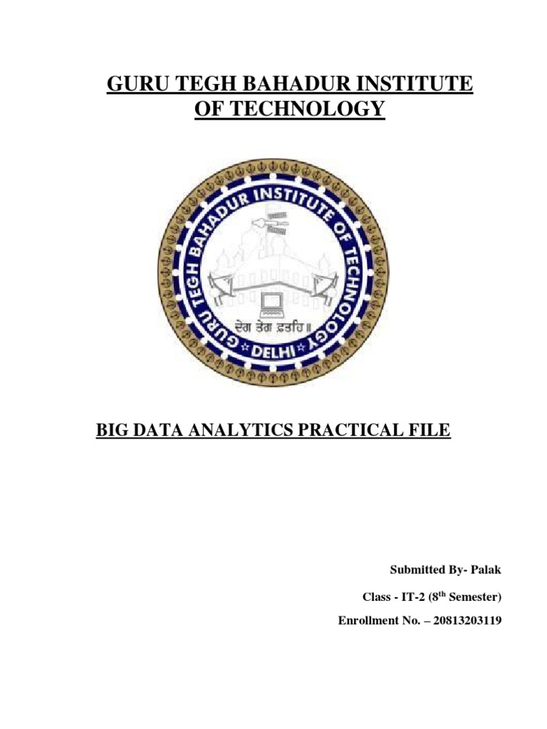 Palak | Download Free PDF | Apache Hadoop | Computer File