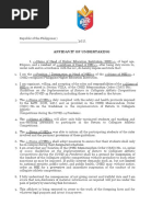 Sample Affidavit of Oneness | PDF