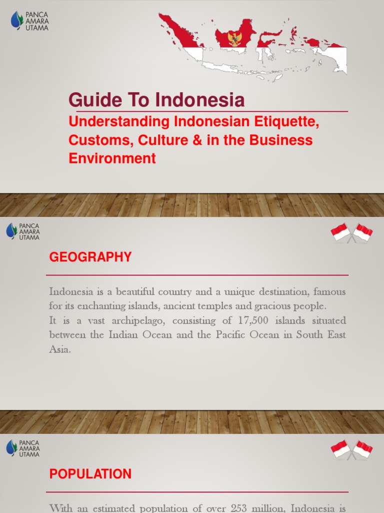 Guide To Indonesia - Understanding Indonesian Etiquette, Customs, Culture & in The Business ...