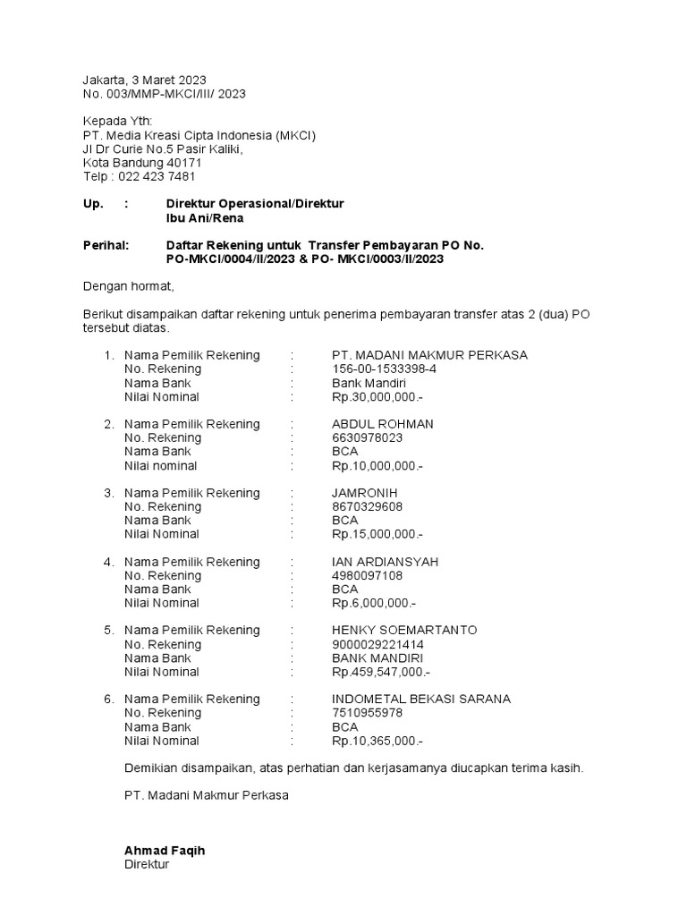 MKCI | PDF | Bisnis | Hukum