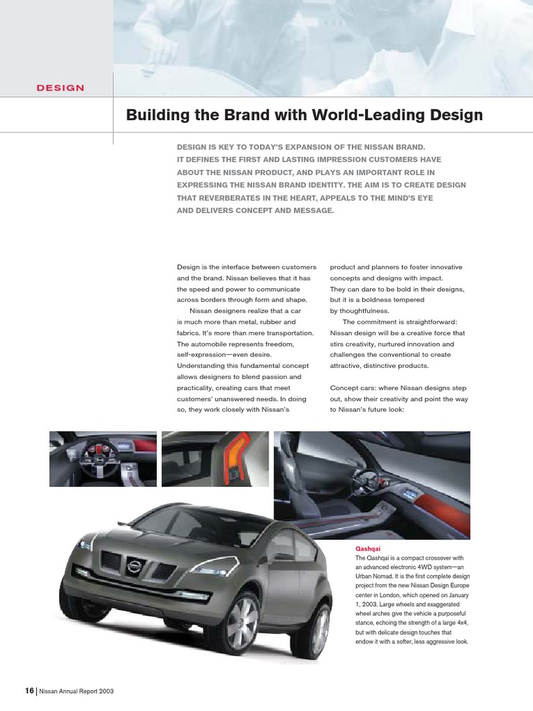 Nissan Brand | PDF | Nissan | Brand