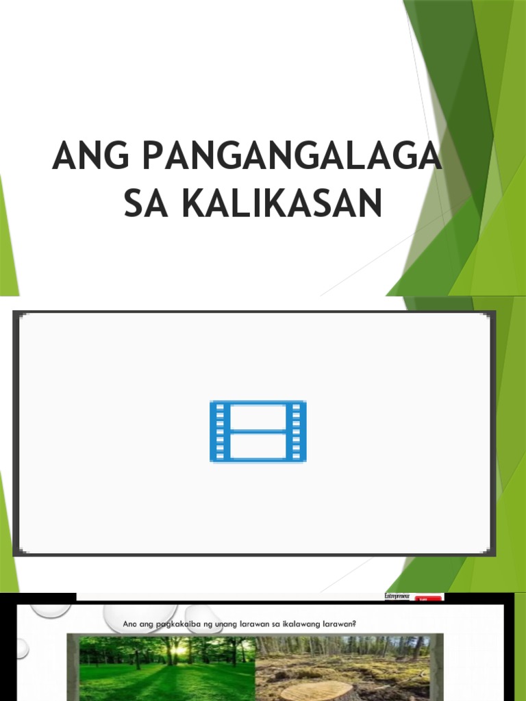 Ang Pangangalaga Sa Kalikasan | PDF