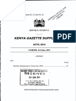 Kenya Employment Act 2007 Overview | PDF | Employment | Labour Law