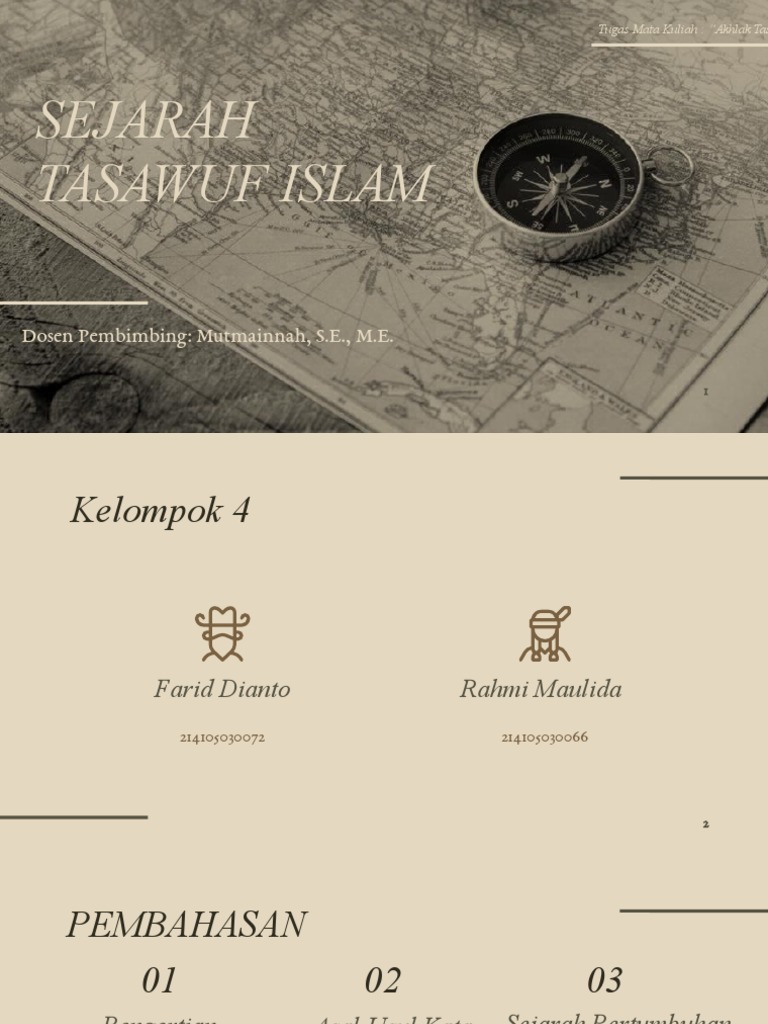 Kel 4 Sejarah Tasawuf Islam | PDF | Agama & Spiritualitas