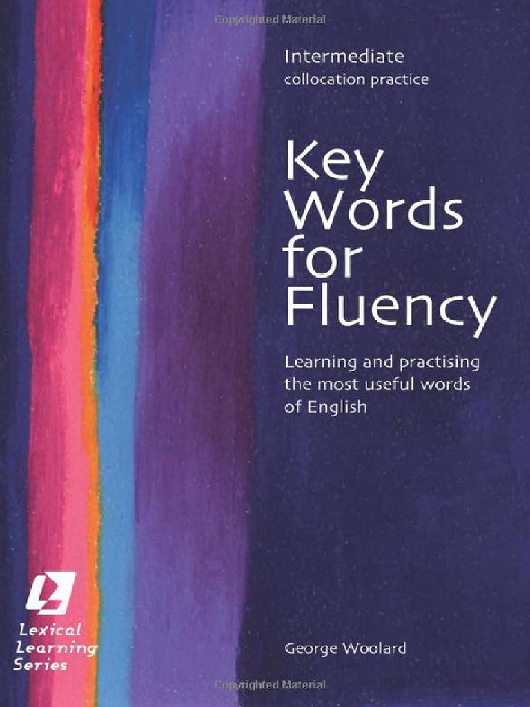 Key Words For Fluency (Intermediate) | PDF