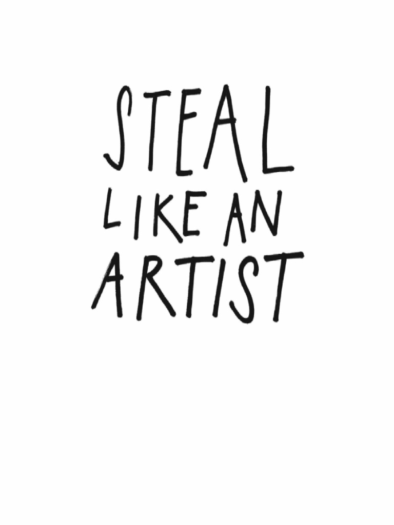 Ebook Steal Like An Artist - Austin Kleon | PDF