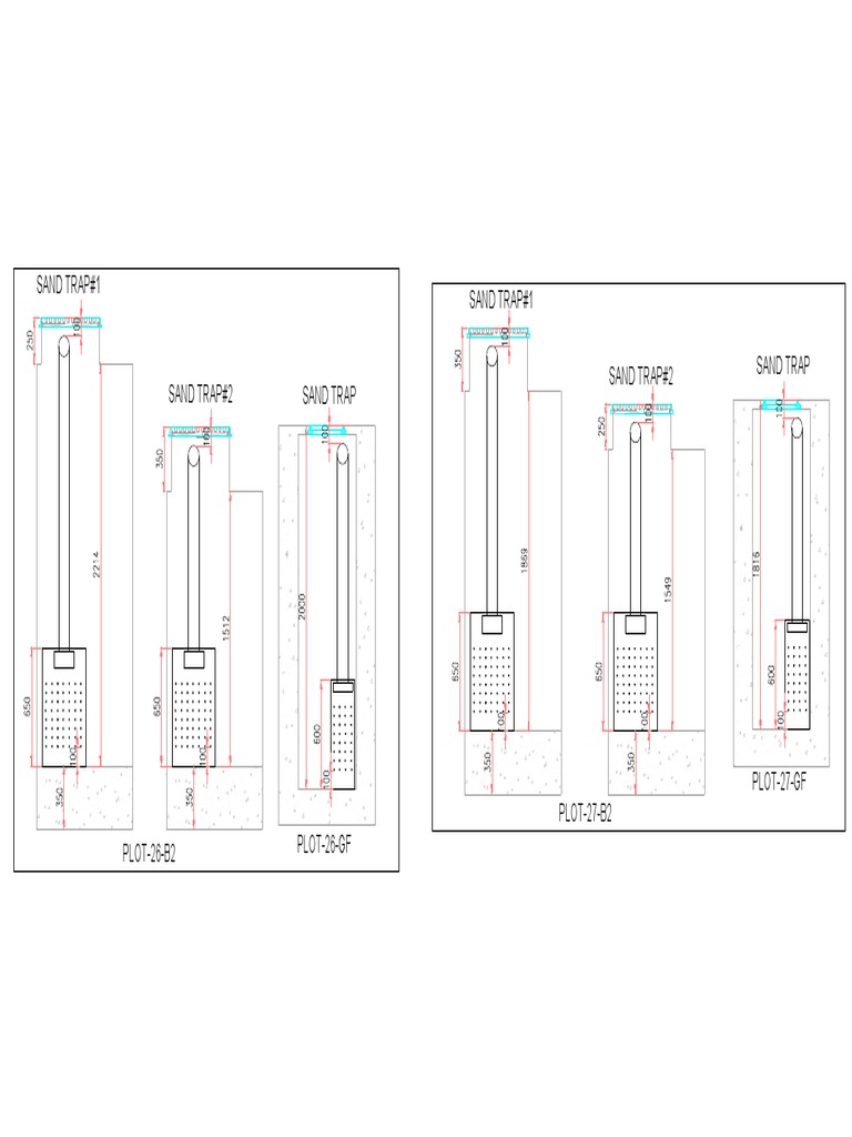 Sand Trap Design and Details | PDF