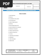 Water Tank Cleaning Method of Statement | PDF | Water | Disinfectant