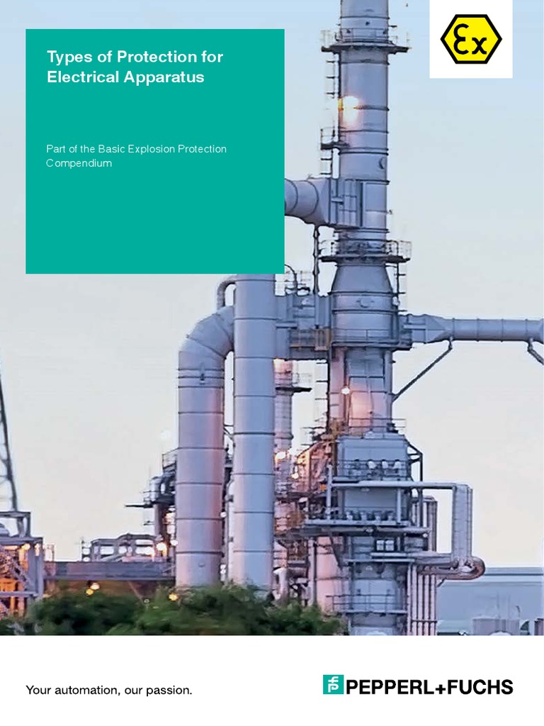 Explosion Protection Types Guide | PDF | Electromagnetism | Electrical ...