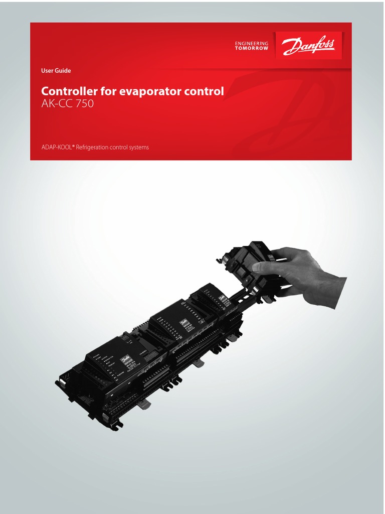 Brukermanual AK-CC750 | PDF | Thermostat | Relay