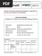 Method Statement - Relocation of Water Meter | PDF | Personal ...