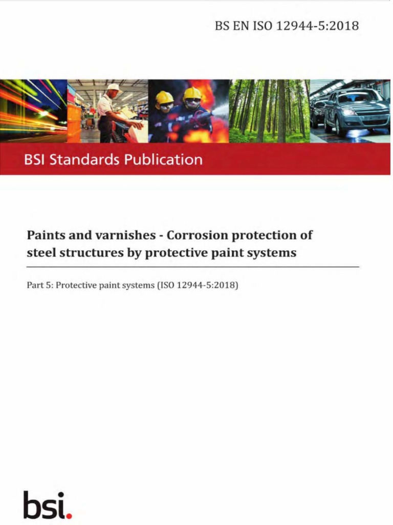 BS EN ISO 12944-5 2018 Paints & Varnishes - Corrosion Protection of ...