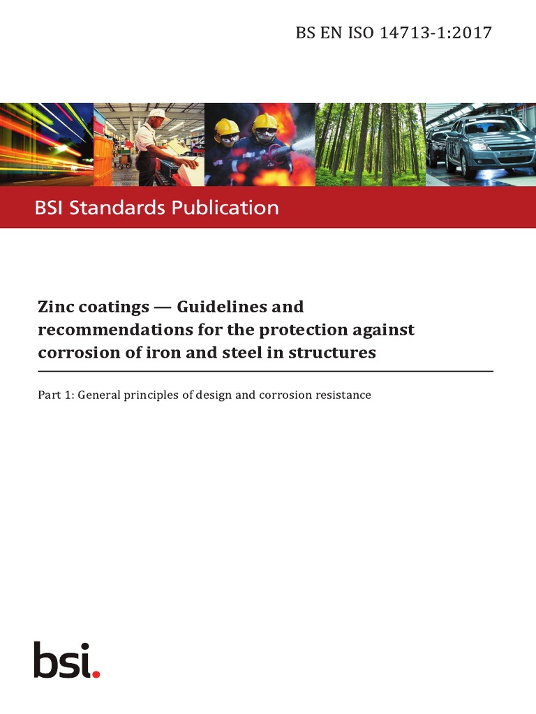 Zinc Coating Guidelines ISO 14713-1 | PDF | Chemistry | Building Materials