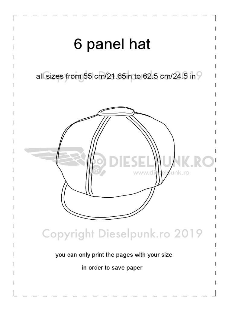 6 Panel Hat | PDF | Paper | Intellectual Property Law