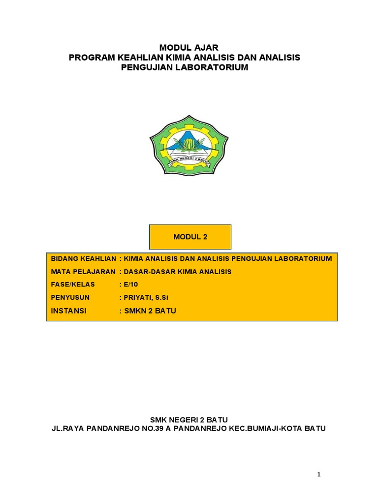 Modul Ajar 2 Fix - 102455 | PDF