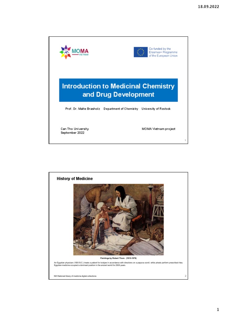 Introduction To Medicinal Chemistry - Part 1 | PDF | Enzyme Inhibitor ...