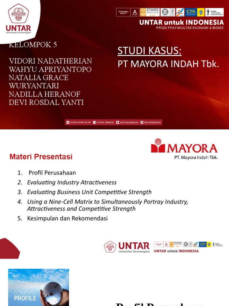 Fix Kelompok 5 - Mayora Indah | PDF | Bisnis