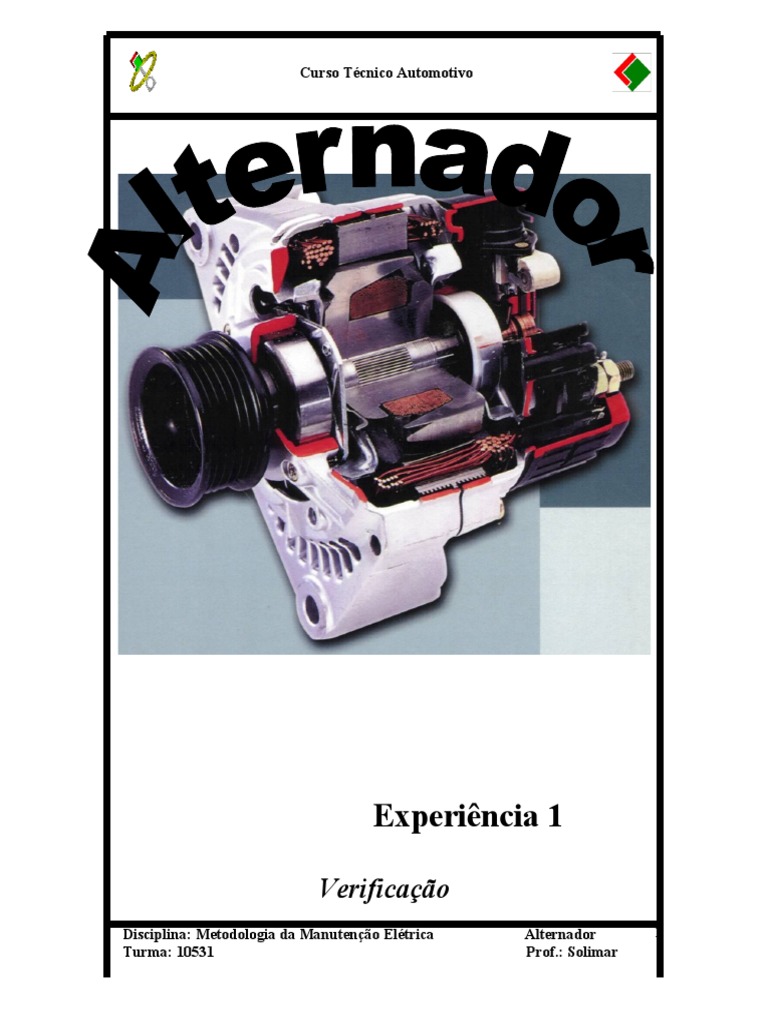 11 - Teste Do Alternador | PDF | Diodo | Rede elétrica