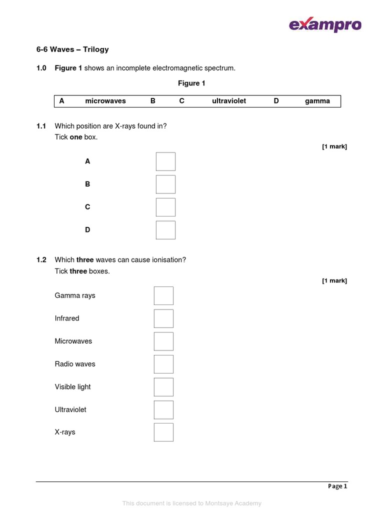 Physics Trilogy Waves | PDF | Electromagnetic Radiation ...