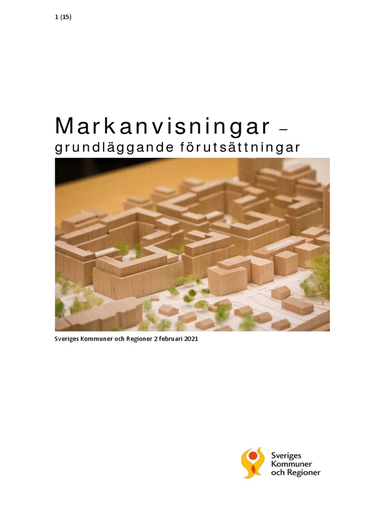 Markanvisningar Grundläggande Förutsättningar | PDF