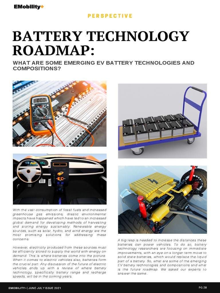 Perspective - Battery Technology Roadmap - EV Battery | PDF | Electric Vehicle | Lithium Ion Battery