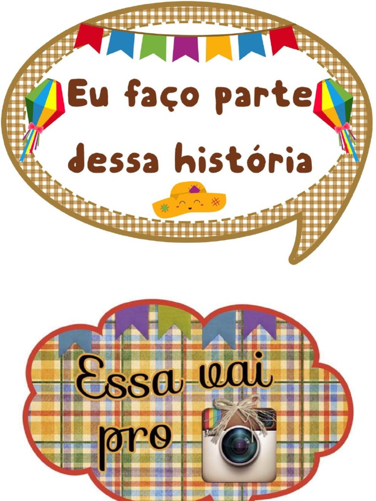 Plaquinhas Juninas | PDF