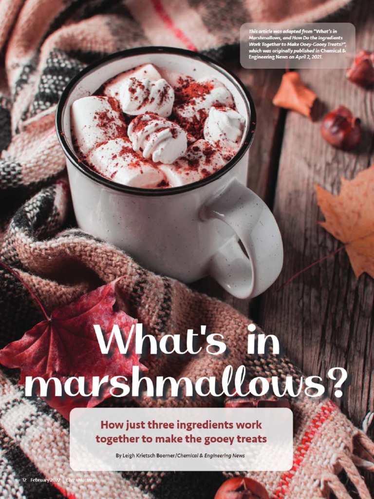 Mash Mellow | PDF | Marshmallow | Gelatin