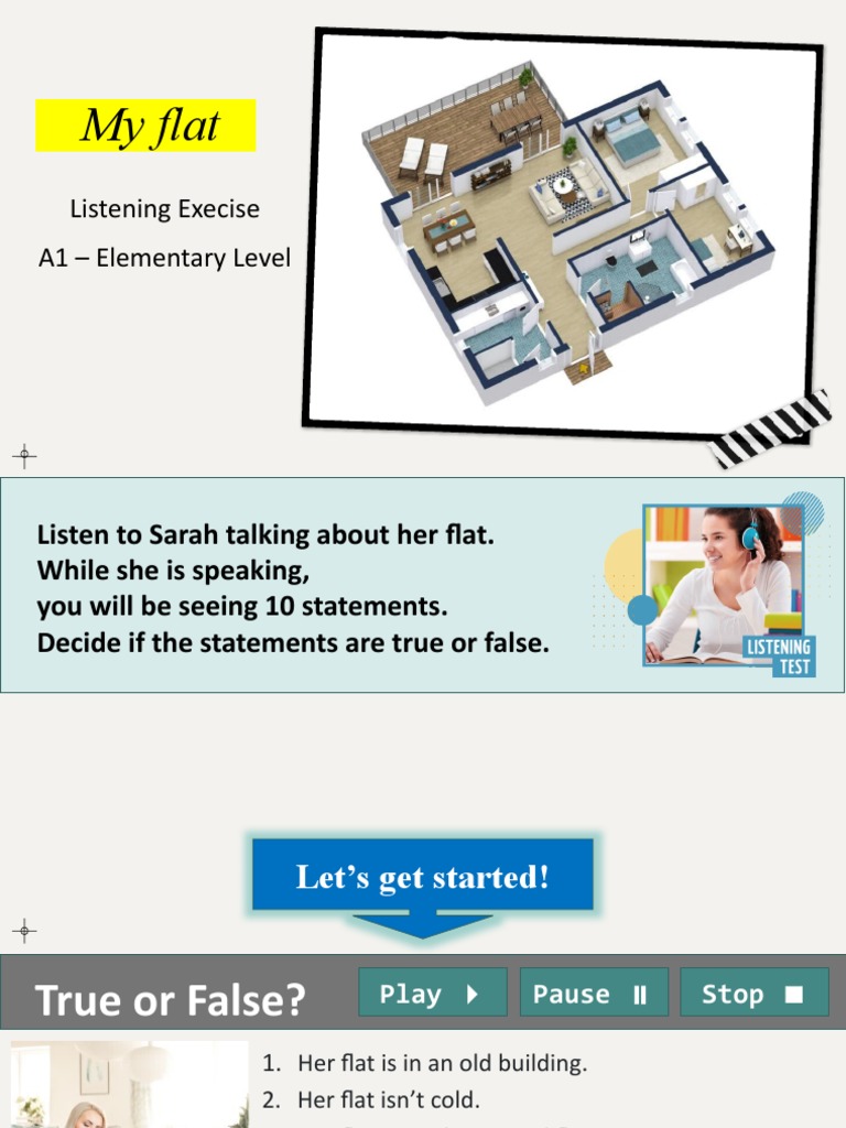 My Flat TestEnglish | PDF | Home