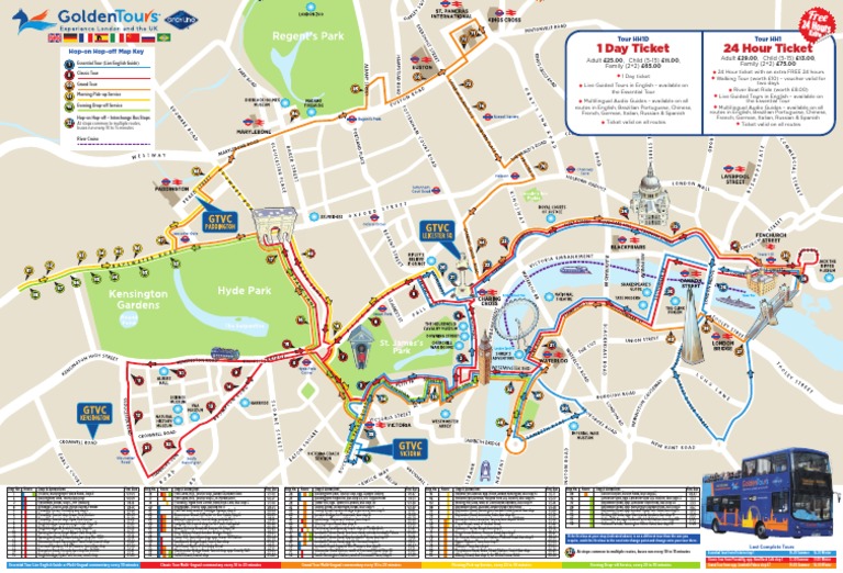 Golden Map | PDF | London | Public Transport