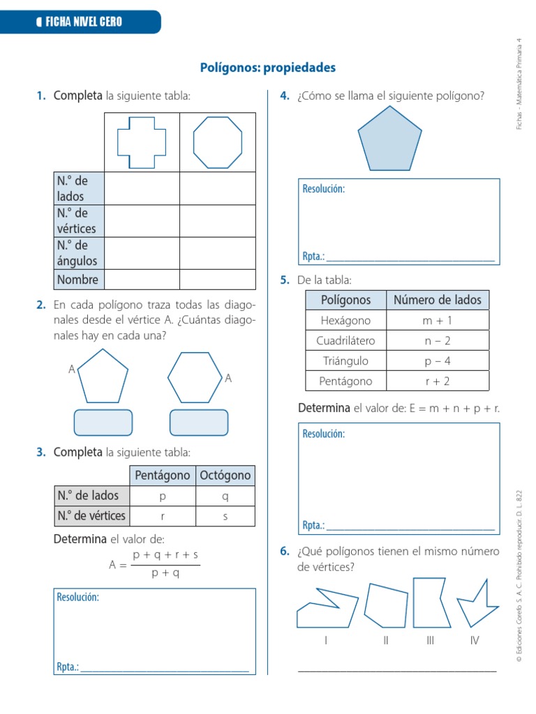 F0 - Polígonos - Propiedades | PDF