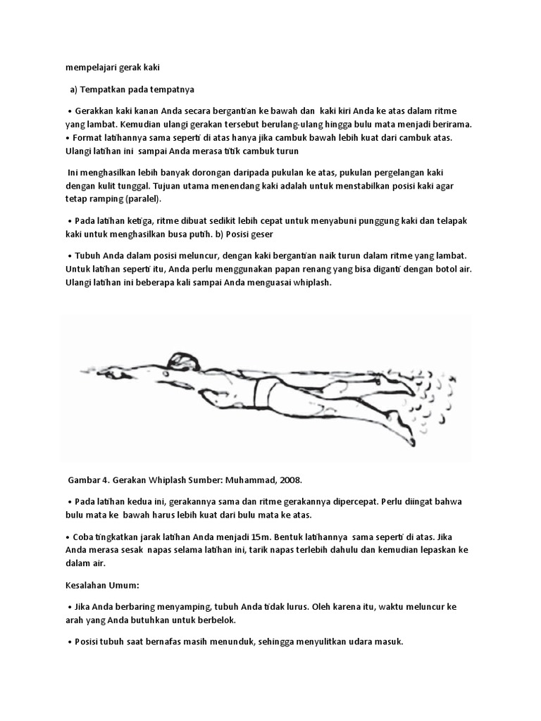 Modul Renang Rudi 2 | PDF